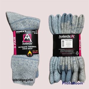 Avalanche | Accessories | Avalanche Ladies Ultimate Thermal Sock 3 Pair ...